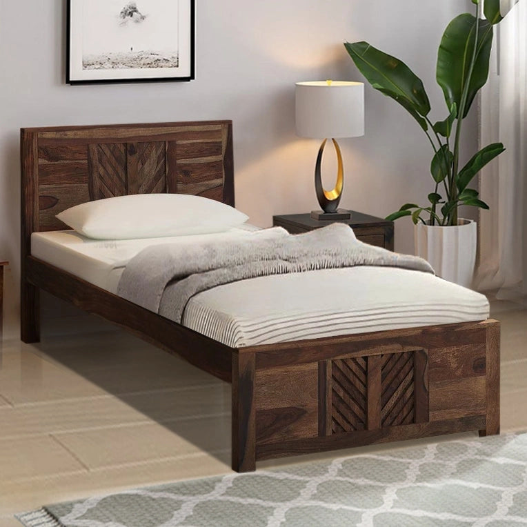 Elista Solid Wood Single Beds