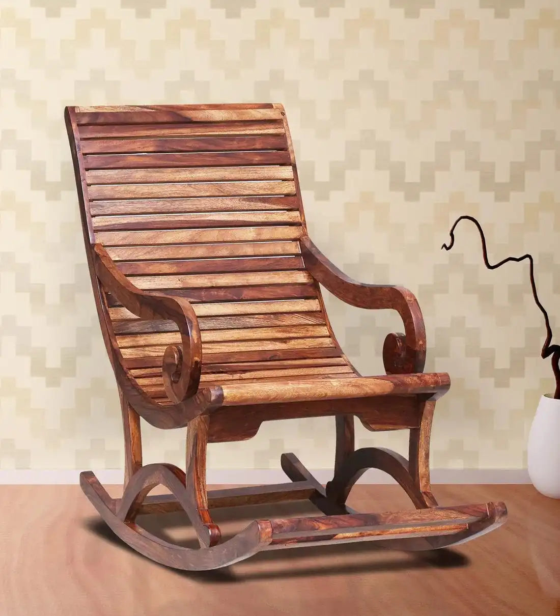 Wellesley Sheesham Wood Rocking Chair